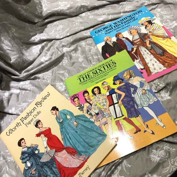 Toys | Vintage Paper Doll Book 6s George Washington Victorian | Poshmark